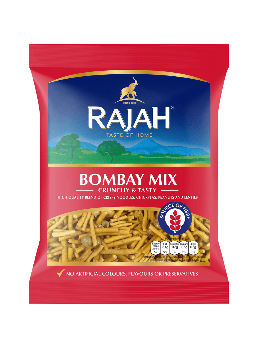 Bombay Mix 200g – A Crunchy & Spicy Classic! – Rajah Spices