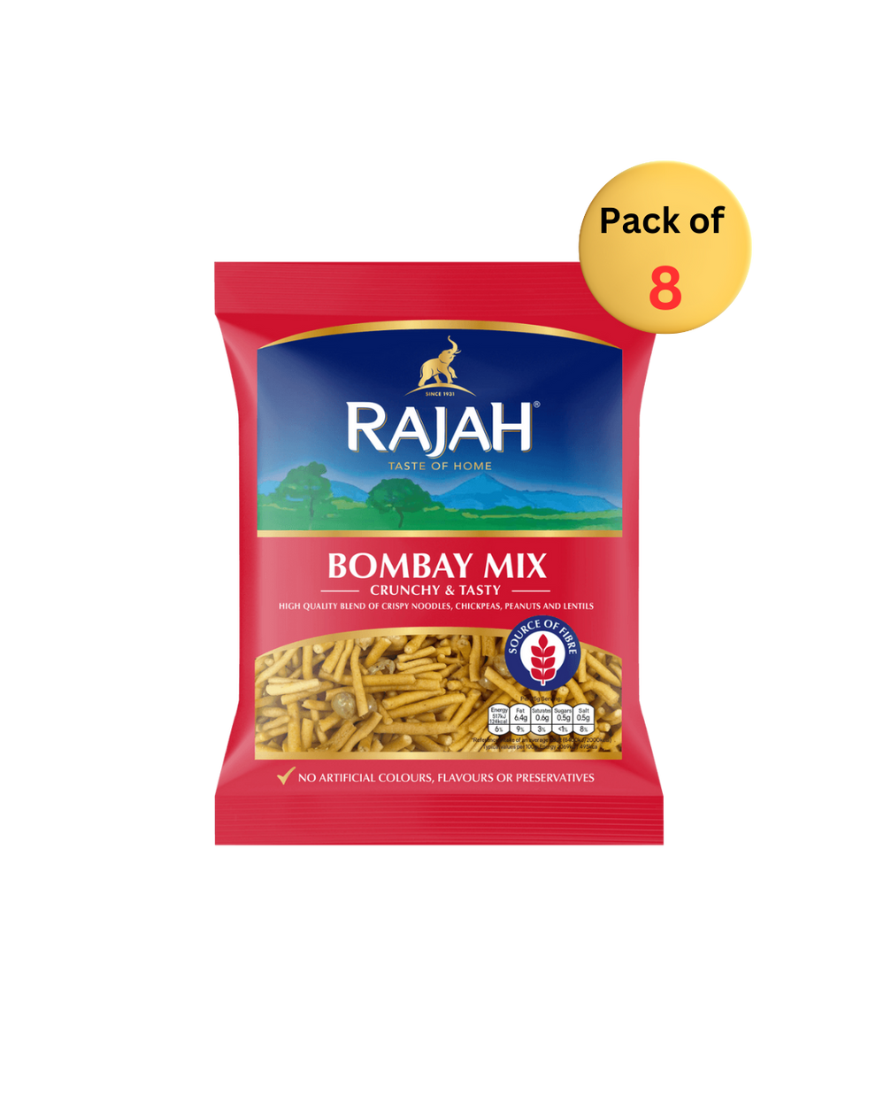 Bombay Mix 200g – A Crunchy & Spicy Classic! – Rajah Spices