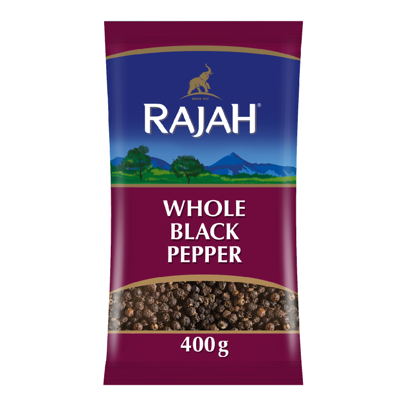 Whole Black Pepper – Rajah Spices
